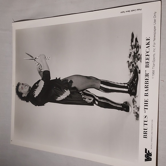 Brutus The Barber Beefcake Wrestler Photo | Other | Rare Vintage Brutus ...
